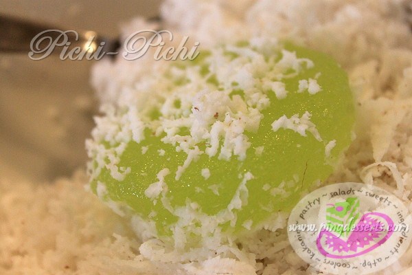 Pichi Pichi with Grated Coconut Recipe