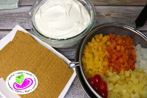 Fruit Cocktail Graham Float | Graham Float Negosyo Recipe - Filipino ...