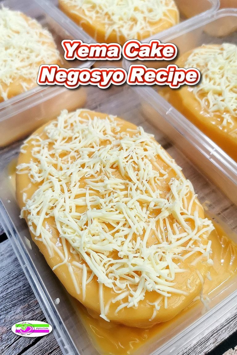 Yema Cake Negosyo Recipe with Costing - Filipino Dessert Recipes by ...
