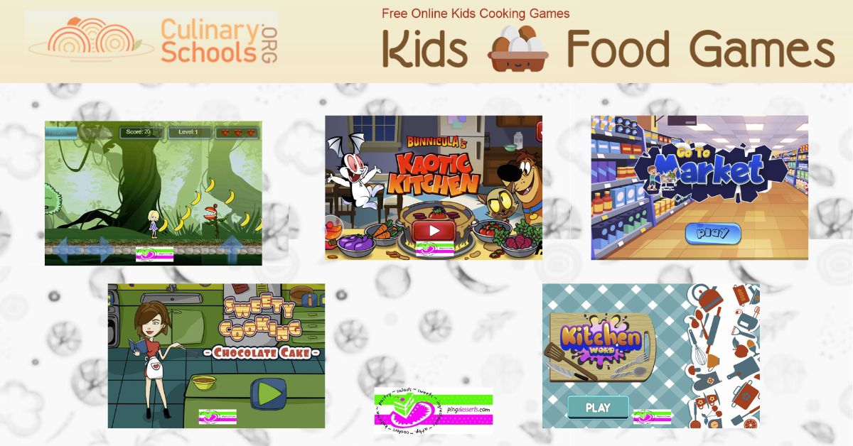 Learning Made Fun: Top Food Games for Kids on CulinarySchools.Org ...