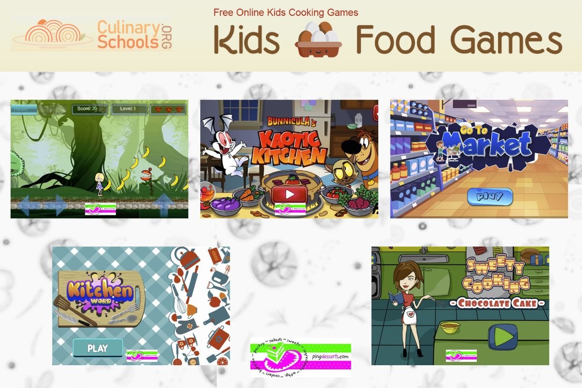 Learning Made Fun: Top Food Games for Kids on CulinarySchools.Org ...