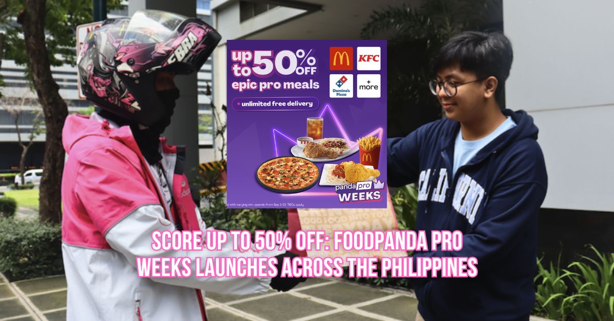 Score Up to 50% Off: foodpanda PRO Weeks Launches Across the ...
